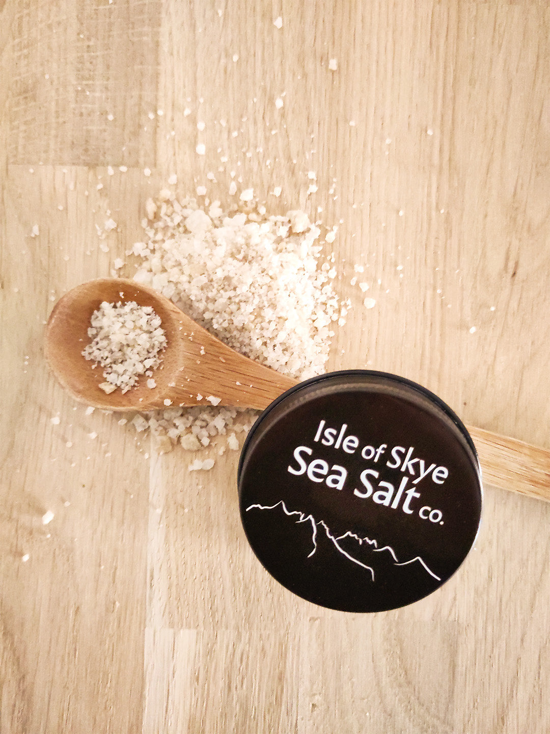 Isle of Skye sea salt : Smoked Sea Salt Crystals 25g – Isle of Skye Sea ...