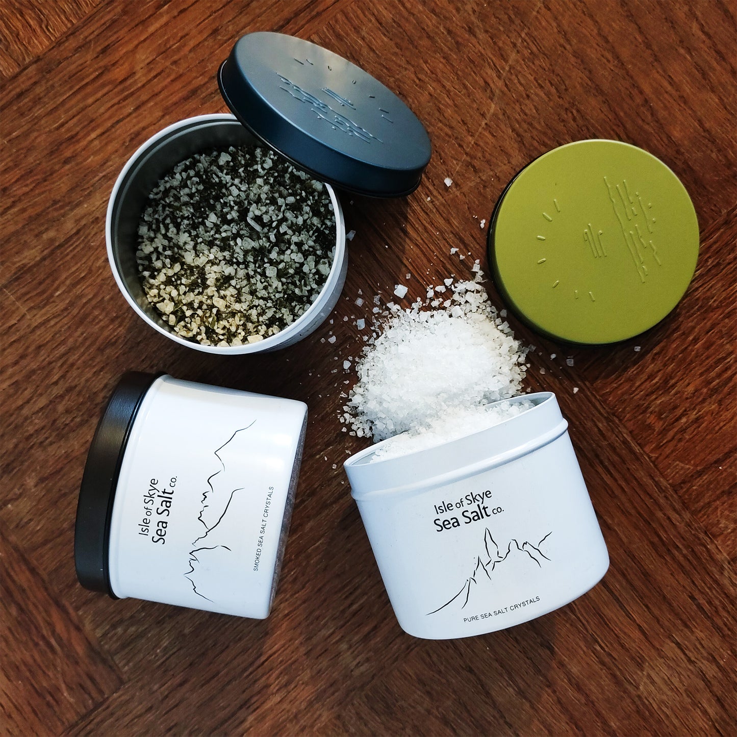 3 x 120g Natural and Flavoured Salt Gift Set – Isle of Skye Sea Salt ...