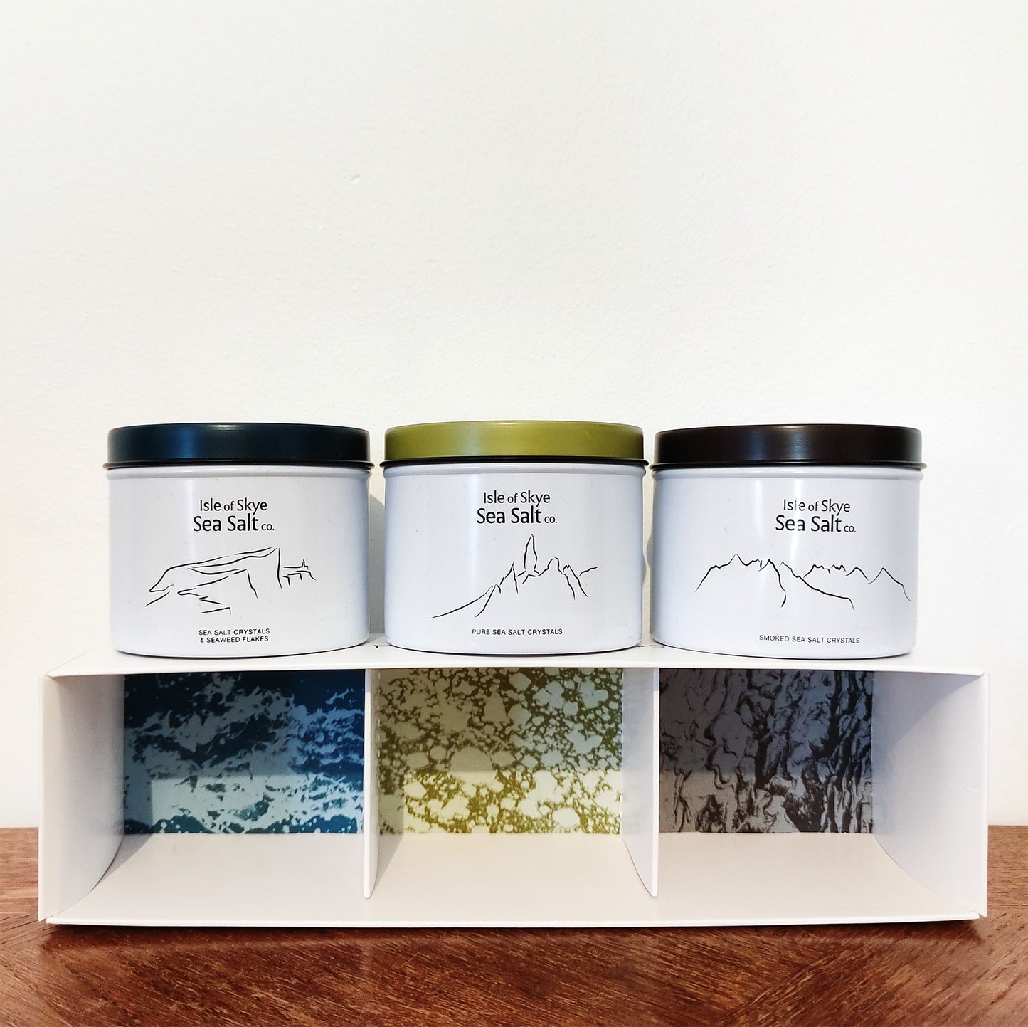 3 x 120g Natural and Flavoured Salt Gift Set – Isle of Skye Sea Salt ...